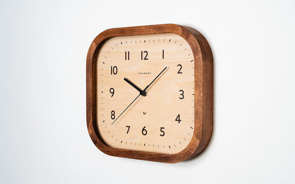 Chambre Calme wall clock by Interzero | SCP