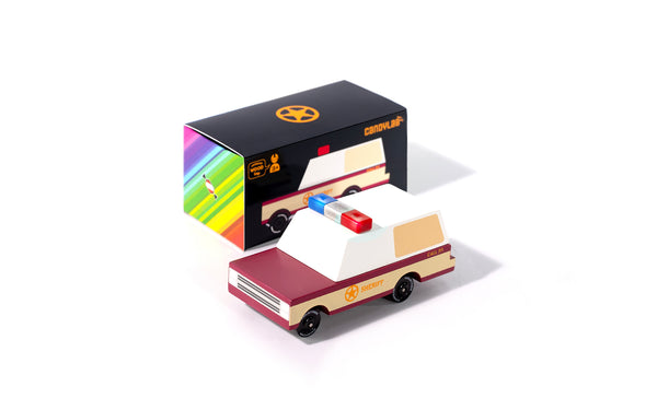 Candycar - Sheriff Police Car by Candylab Toys | SCP