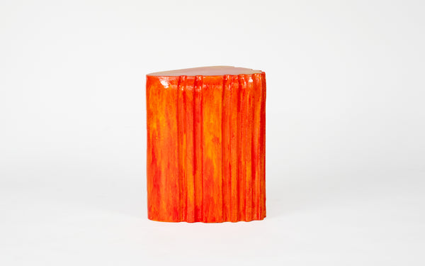 Pressed Stool No.7 in fire resin by Floris Wubben | SCP