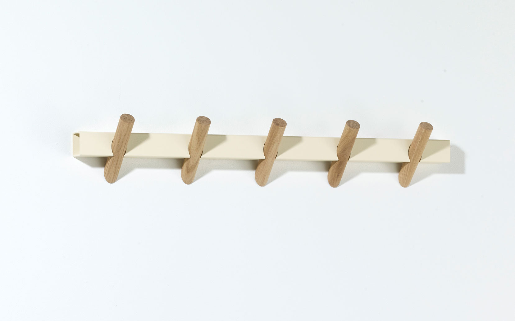 Crosscut coat hooks by Faudet-Harrison for SCP