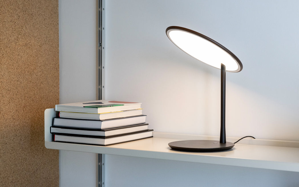 Disc table light by Tim Rundle for NINE | SCP