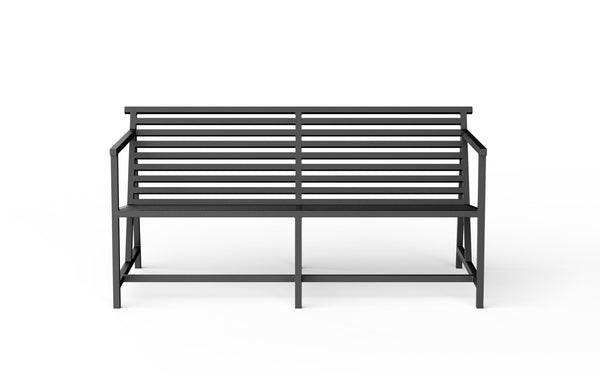 19 Outdoors lounge bench by Butterfield Brothers for NINE | SCP