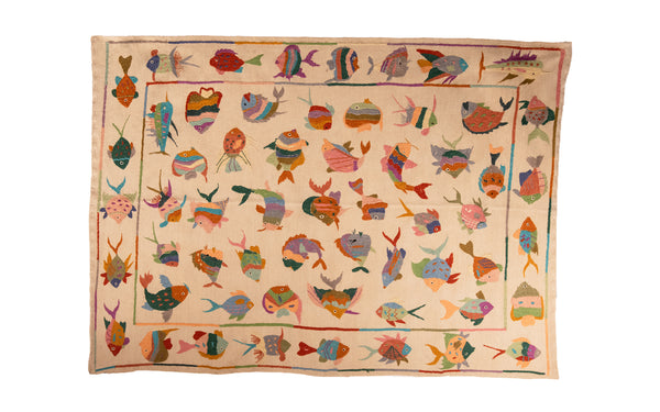 Suzani wall hanging - fish | SCP