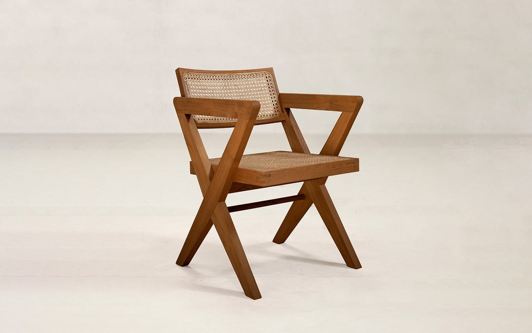 Office armchair X leg by Chandigarh Collective for Phantom Hands | SCP