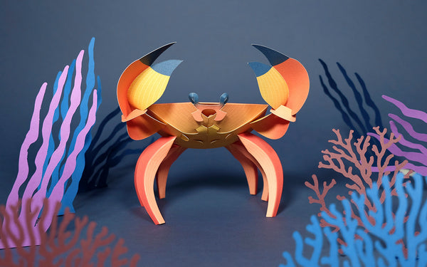 3D Paper Model - Cancridae (Crab) by Plego | SCP