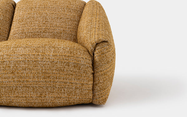 Puffer three seat sofa - formal by Philippe Malouin for SCP