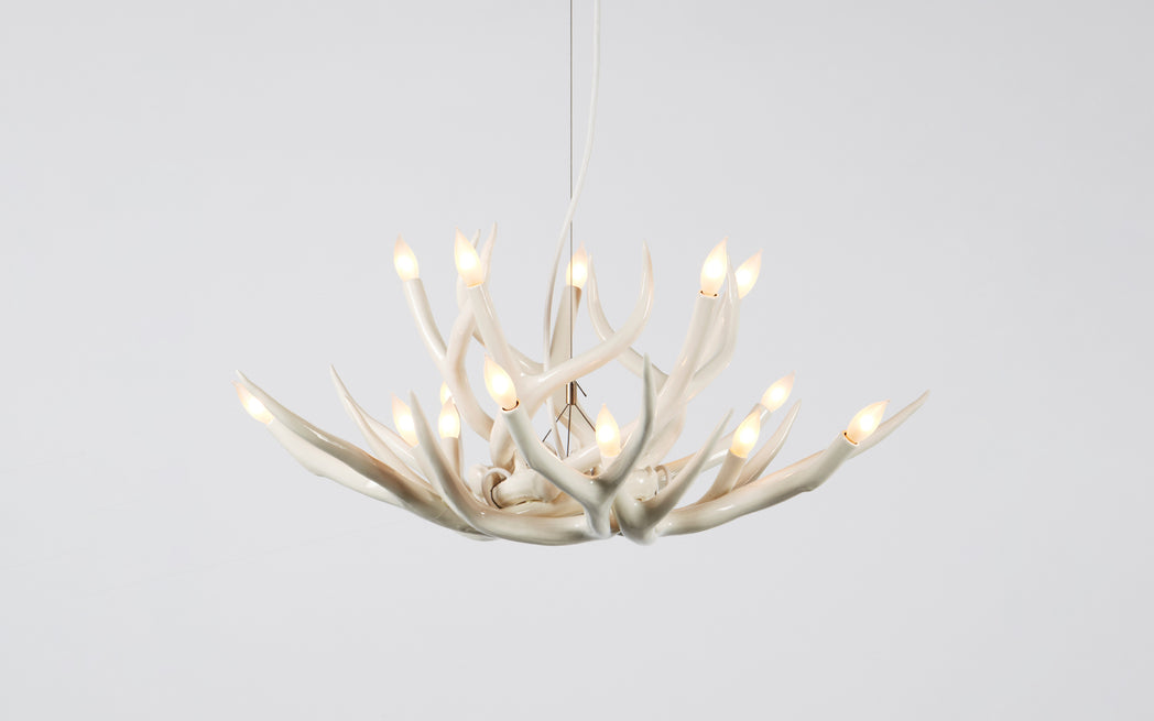 Superordinate Antler chandelier - 10 by Jason Miller for Roll & Hill | SCP