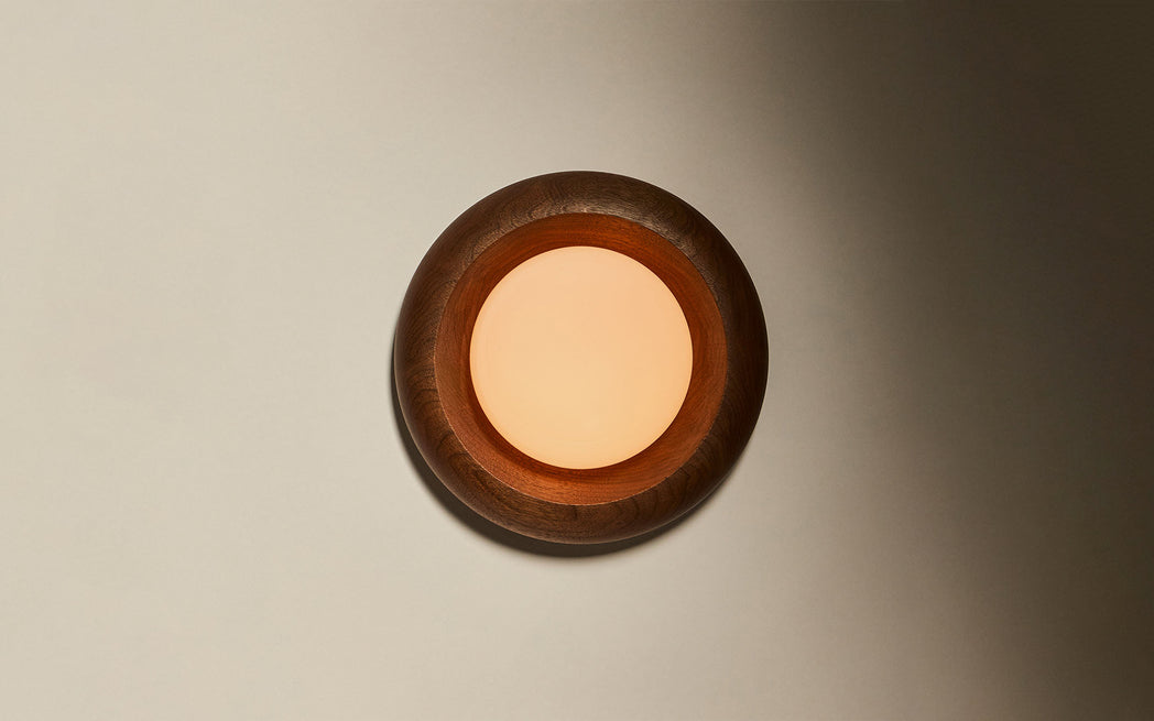 Humboldt sconce 01 - wood by Roll & Hill | SCP