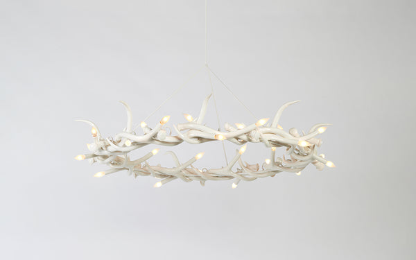 Superordinate Antler chandelier - ring by Jason Miller for Roll & Hill ...