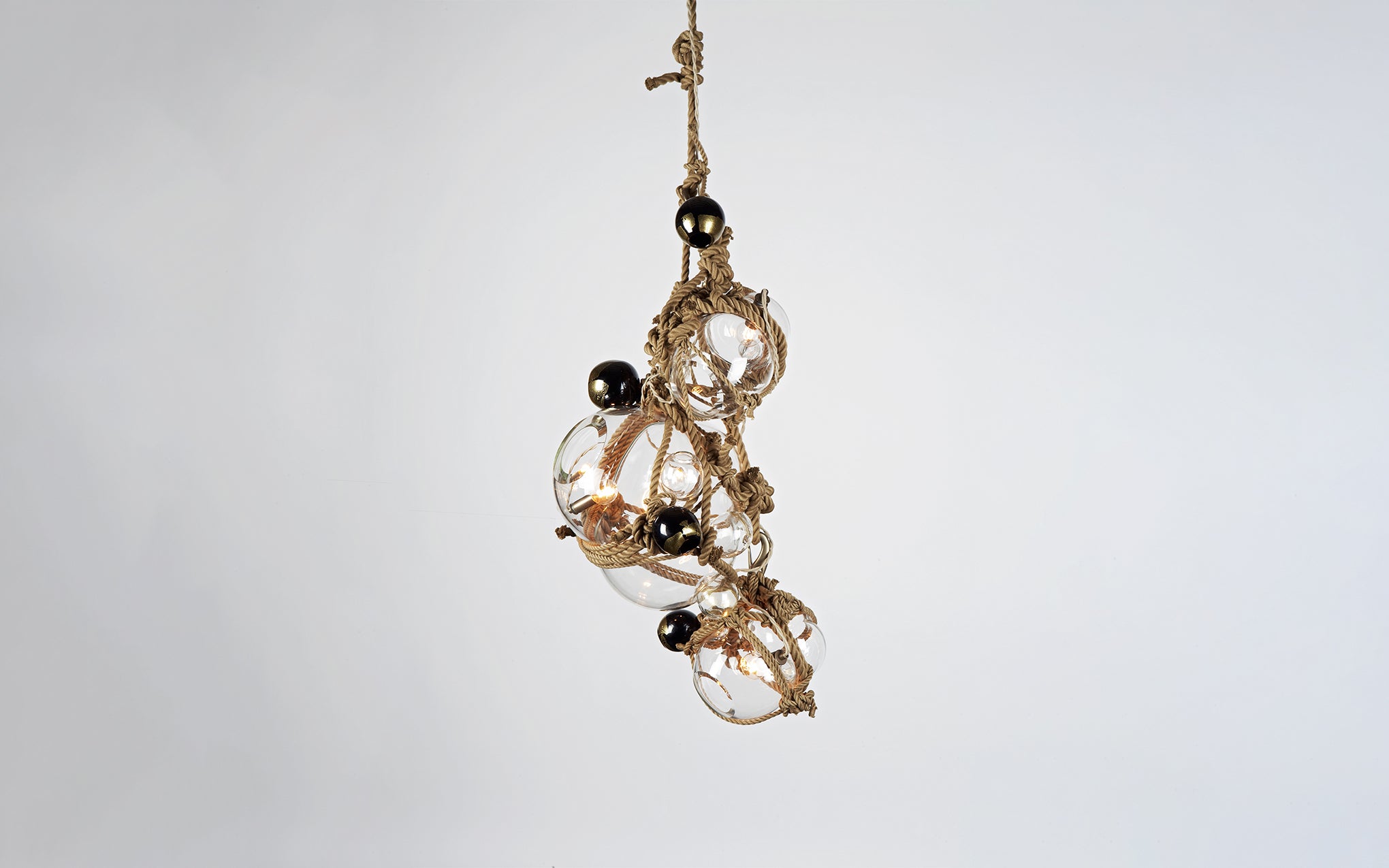 Knotty Bubbles chain by Lindsey Adelman for Roll & Hill | SCP