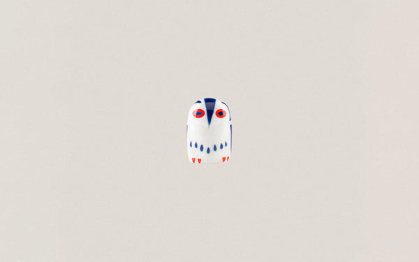 Porcelain figure - little owl in love by Sargadelos | SCP