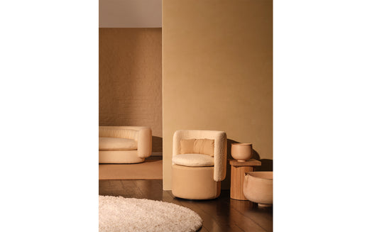 Group cocktail chair with swivel base by Philippe Malouin for SCP