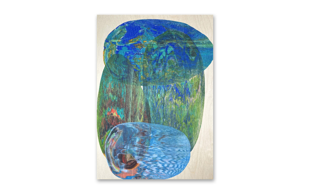 SCP Rolling Pin A2 Painting - No. 05 by Daniel Eatock