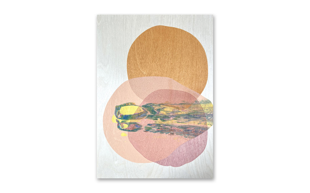 SCP Rolling Pin A2 Painting - No. 19 by Daniel Eatock