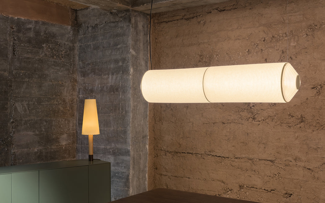 Tekiò Horizontal pendant by Anthony Dickens for Santa & Cole | SCP