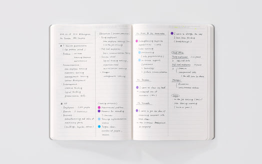 018 Editor's Series 365 Days A5 notebook - lined paper by Stalogy | SCP