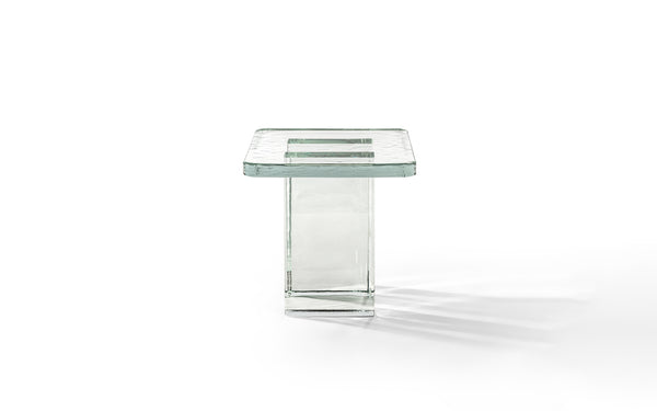 Berg side table by John Pawson for WonderGlass | SCP