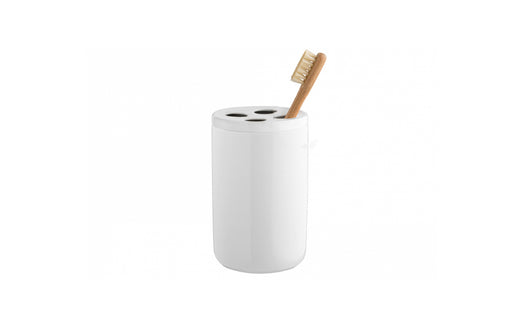Ceramic toothbrush holder, container and cup by Zangra | SCP