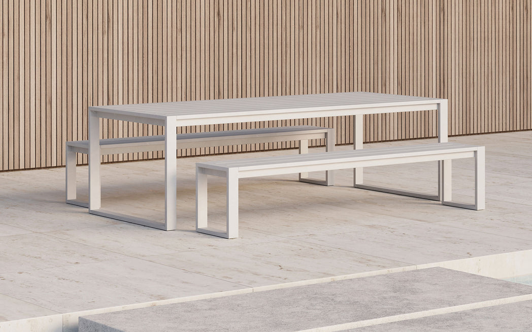 Eos Communal bench by Matthew Hilton for Case | SCP