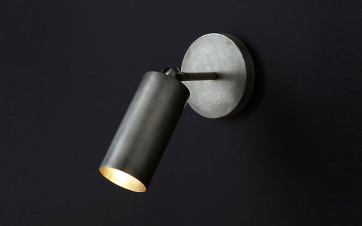 Cylinder sconce by Apparatus | SCP