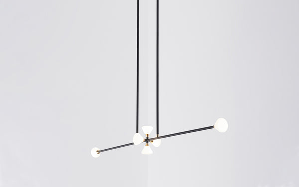 Apollo chandelier - 6 lights by McKenzie & Keim for Roll & Hill | SCP