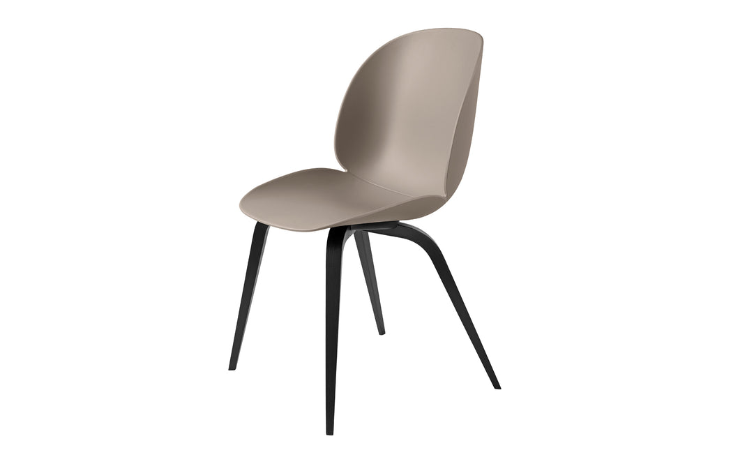 Beetle dining chair with wood base by GamFratesi for Gubi | SCP