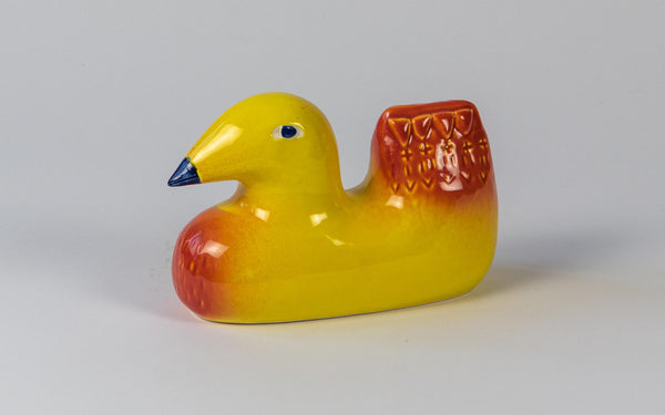 Bird figurine - yellow by Donna Wilson for SCP