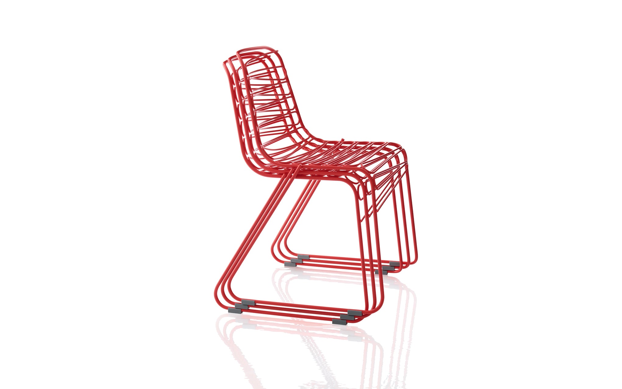 Flux chair - set of 4 by Jerszy Seymour for Magis | SCP