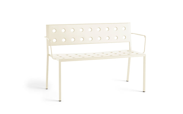 Balcony dining bench with armrests by Ronan & Erwan Bouroullec for HAY ...