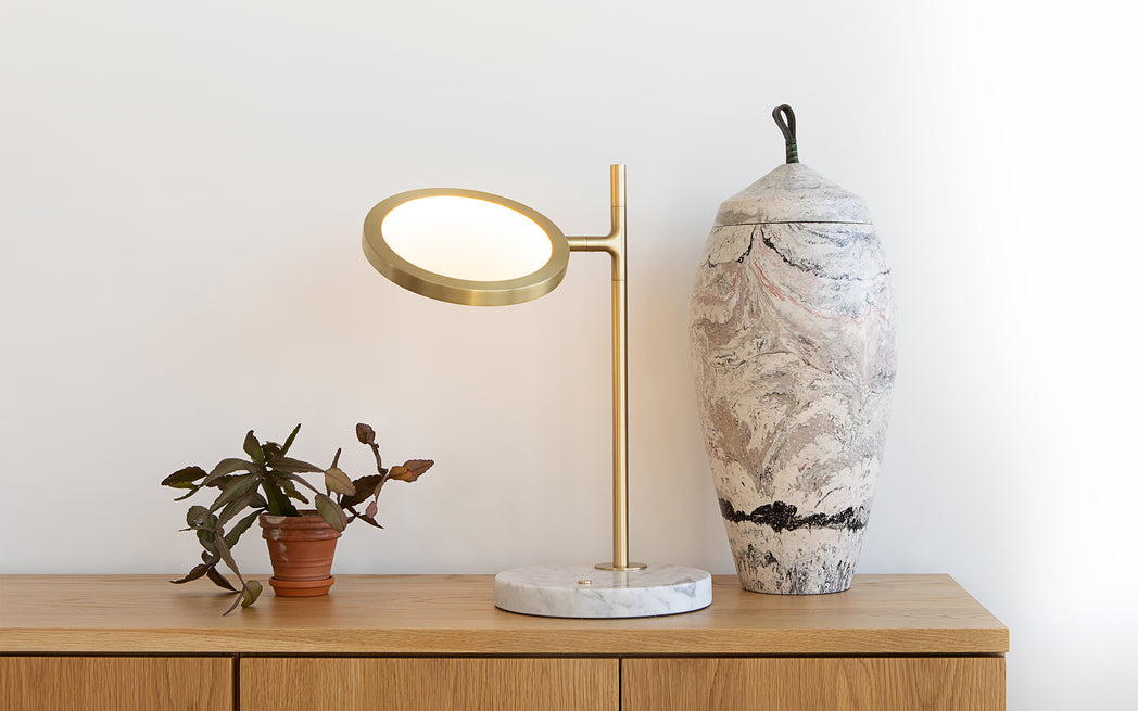 Discus table light by Jamie Gray for Matter Made - SCP