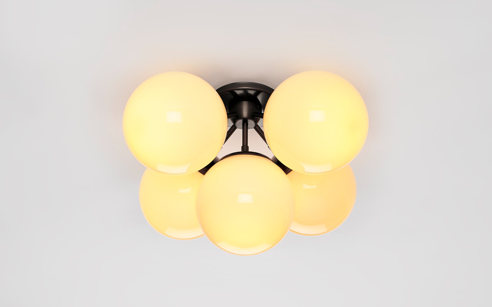 Modo ceiling - 5 globe by Jason Miller for Roll & Hill | SCP