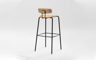 Okito Ply bar stool by Läufer & Keichel for Zeitraum | SCP