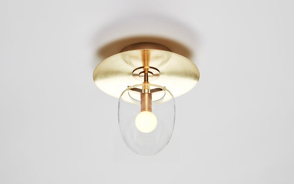 Bell flush mount by Post Company for Roll & Hill | SCP