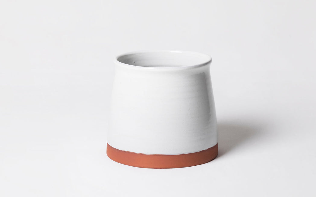 Terracotta plant pots by Reiko Kaneko for SCP