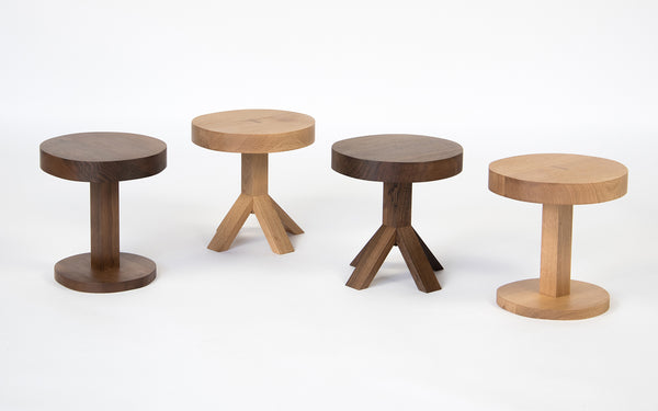 Left & Right side tables by Ilse Crawford & Oscar Peña for SCP
