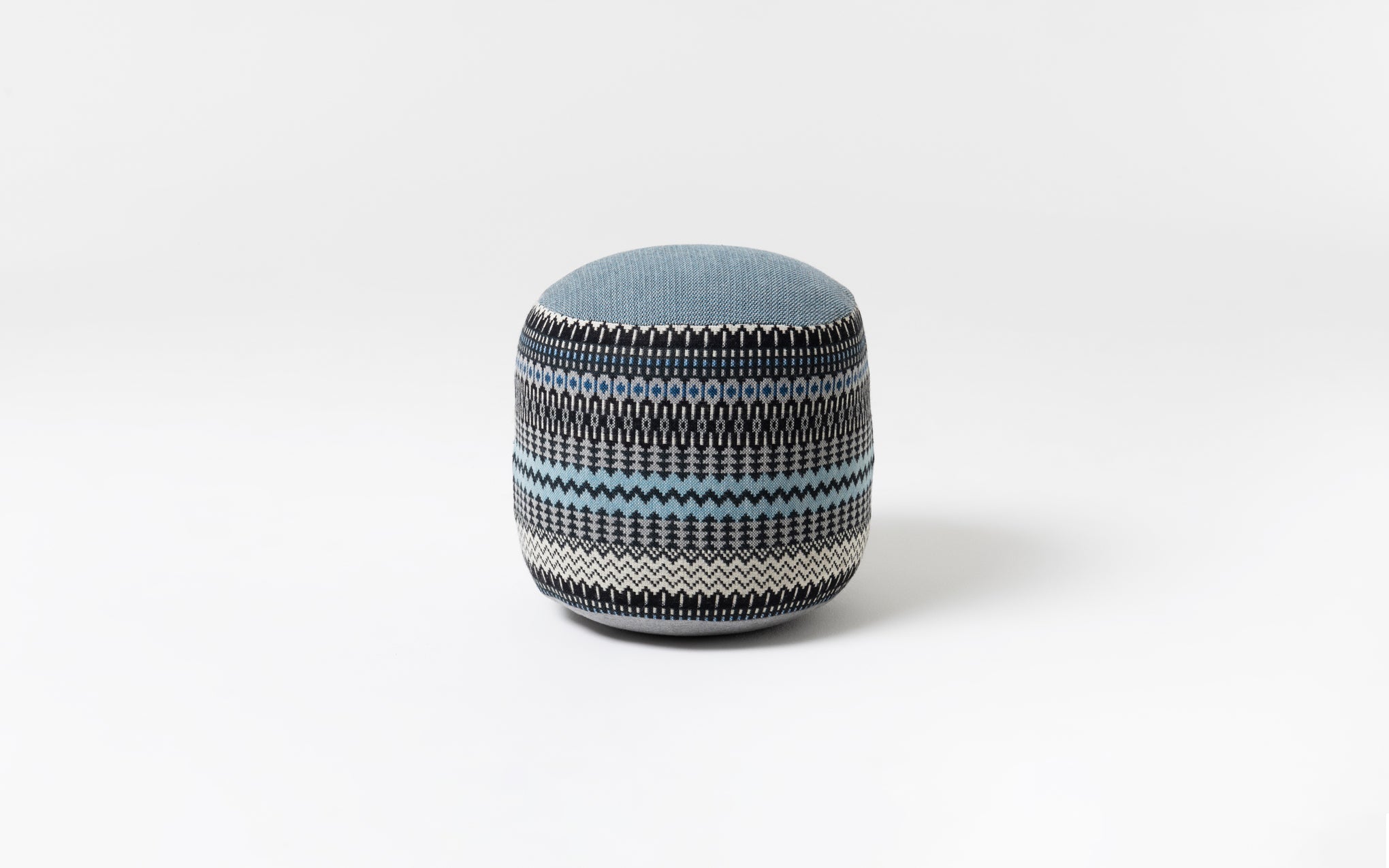 Henry pouffe in Static by Donna Wilson for SCP