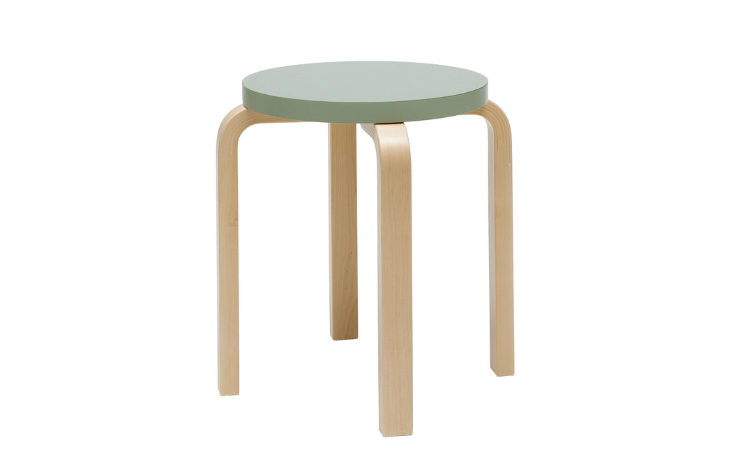 Stool E60 - 4 legs by Alvar Aalto for Artek | SCP