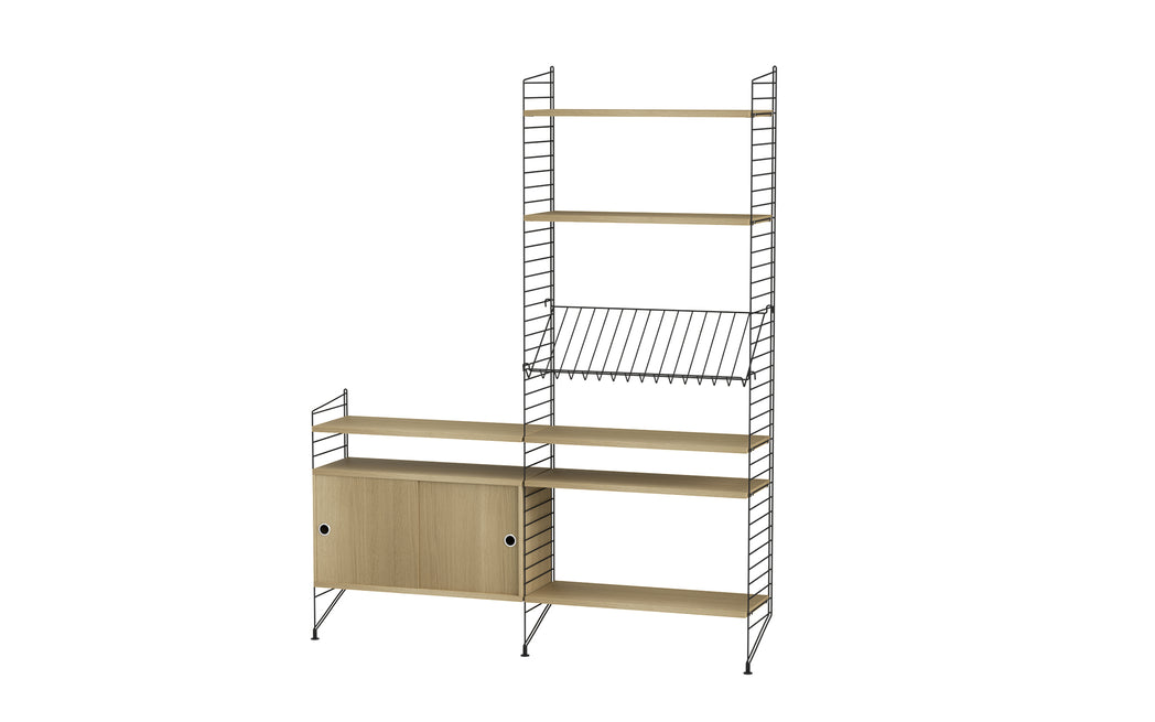 String - living room configuration K by Nisse Strinning for String | SCP