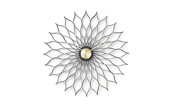 Sunflower clock by George Nelson for Vitra | SCP
