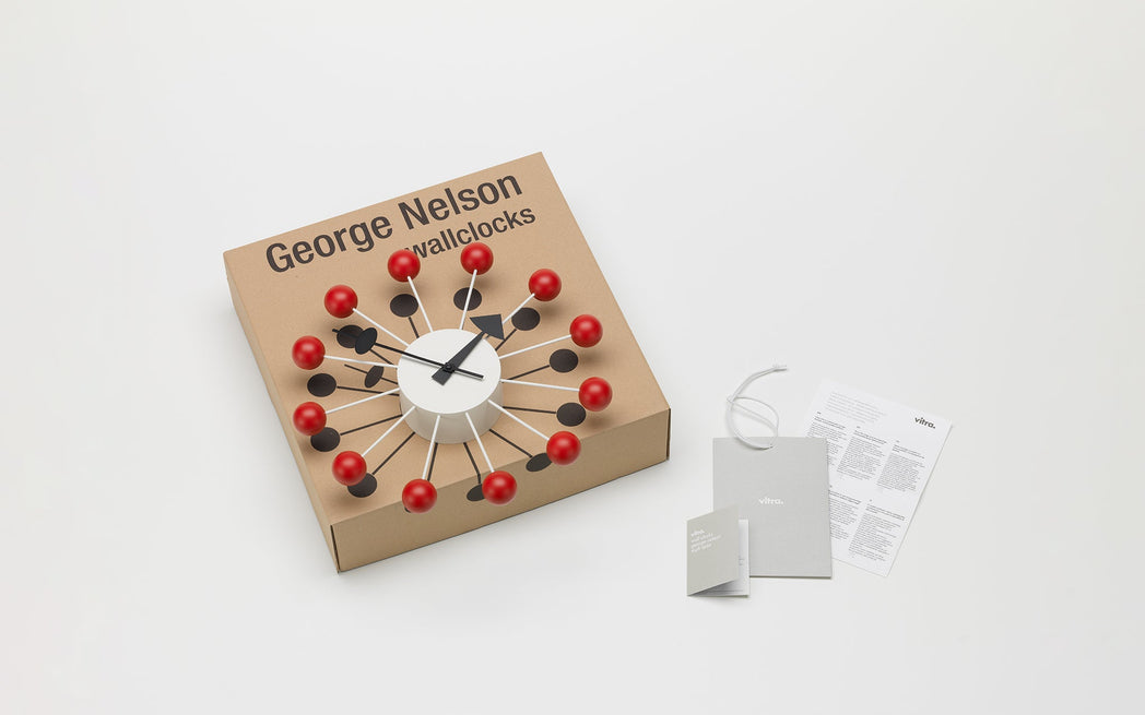 Ball clock by George Nelson for Vitra | SCP