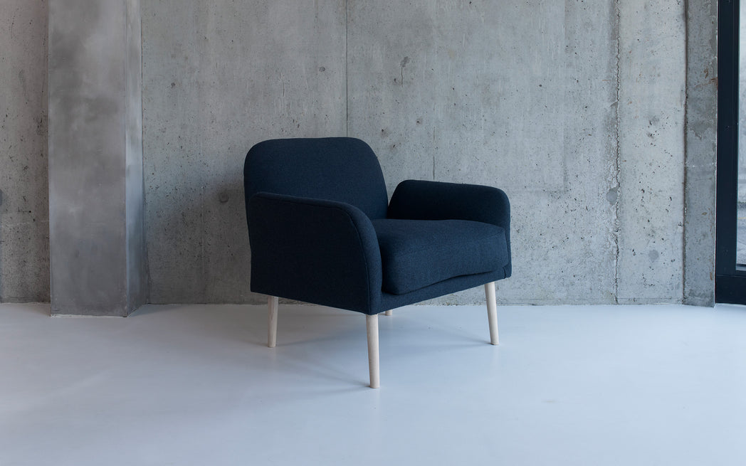 Kenneth armchair with cushion by Faudet-Harrison for SCP