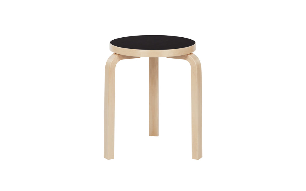 Stool 60 - 3 legs by Alvar Aalto for Artek | SCP