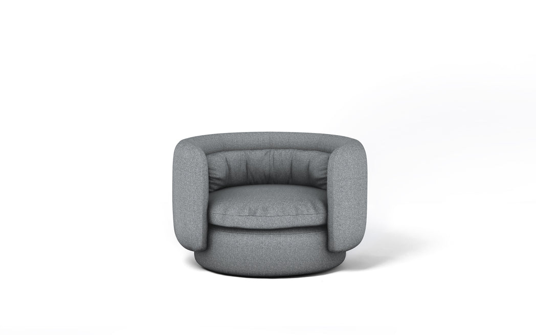 Group armchair with swivel base - classic by Philippe Malouin for SCP